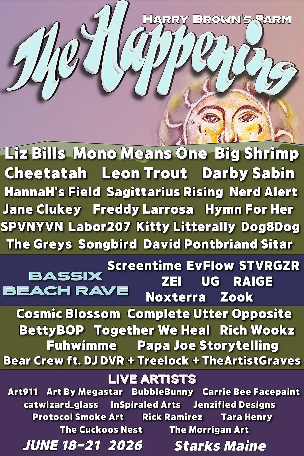 The Happening 2026 Lineup Is Here | Harry’s Hill